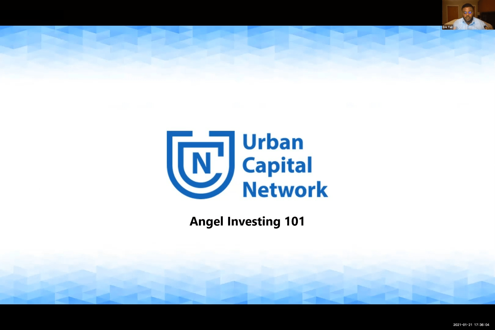 Angel 101 - Urban Capital Network